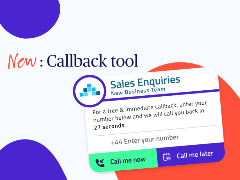Give our new Callback tool a try - Moneypenny | Resources
