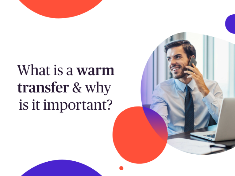 What is a warm transfer & why is it important? - Moneypenny | Resources