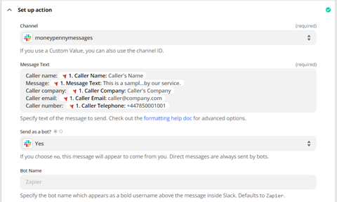 Setting up your Slack integration - Moneypenny | Resources