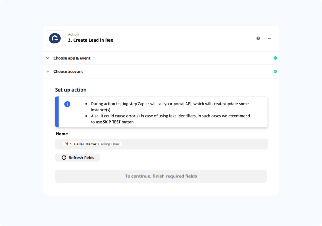 Setting up your Rex integration - Moneypenny | Resources