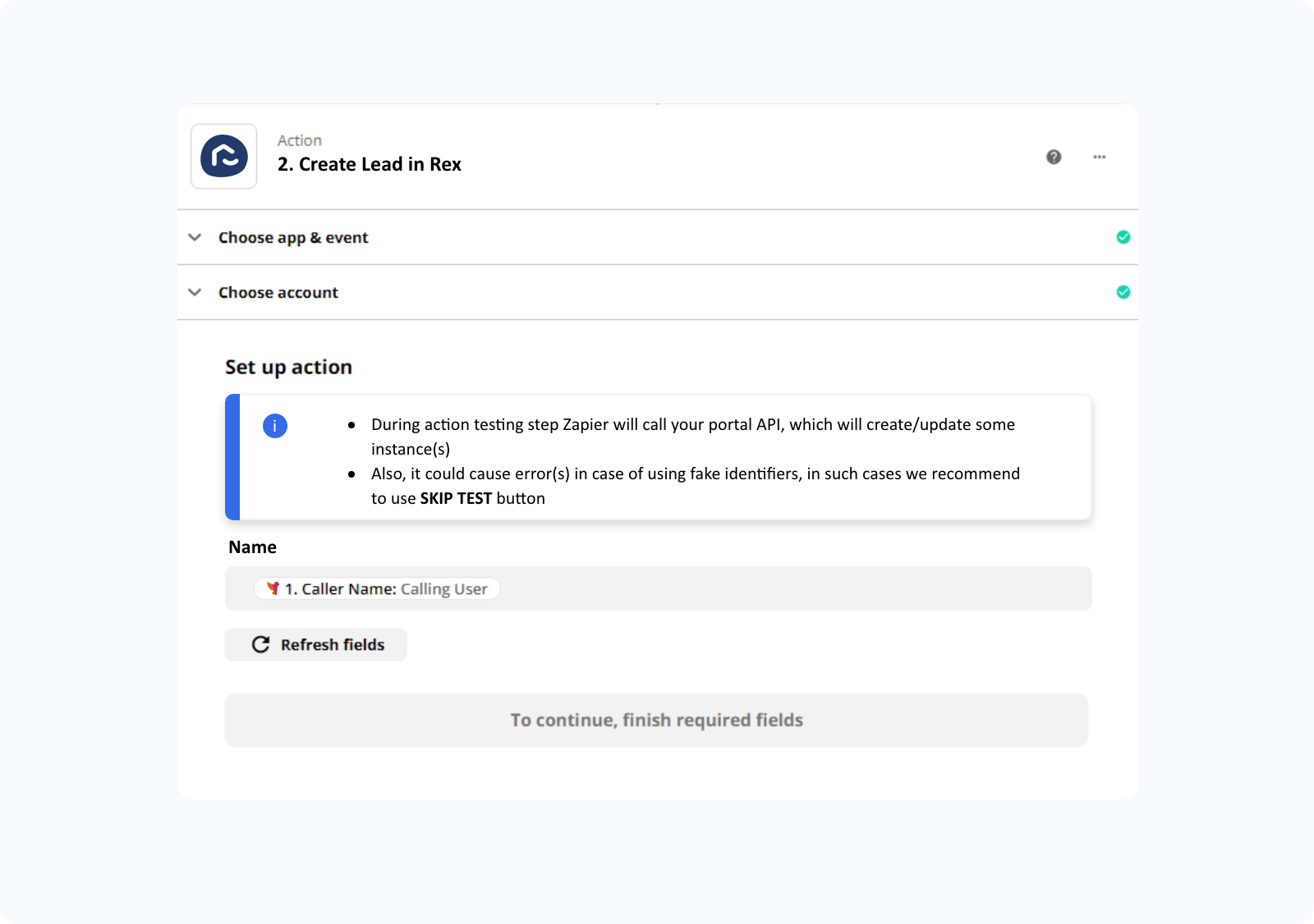 Setting up your Rex integration - Moneypenny | Resources